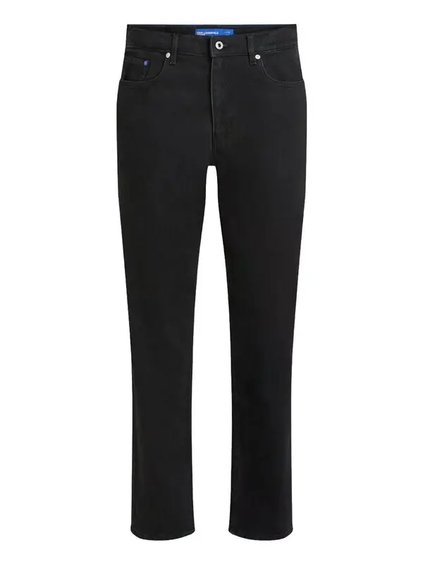 Karl Lagerfeld Straight-leg Jeans - Black