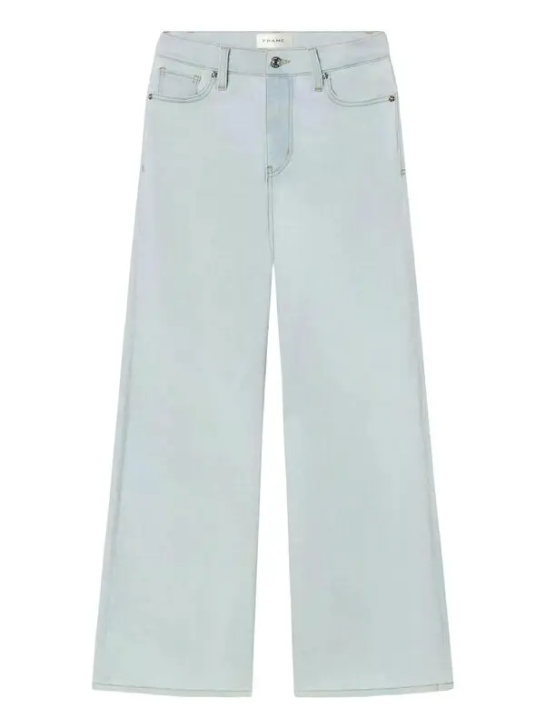 FRAME Le Slim Wide-leg Jeans - Blue