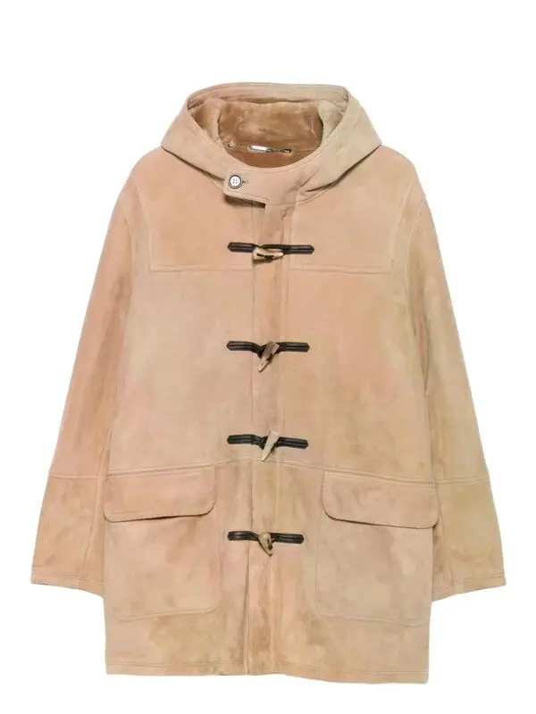 RIFUGIO Hooded Toggle Coat - Neutrals