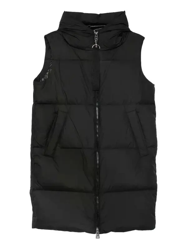 Marc O'polo Quilted High-neck Gilet - Black