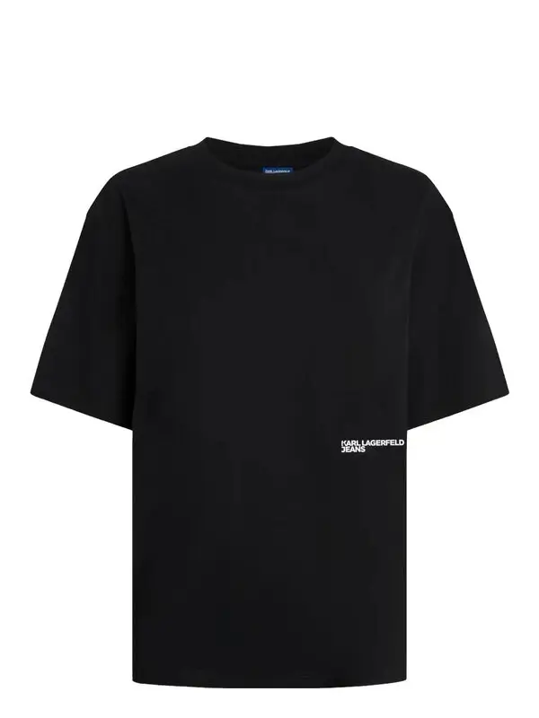 Karl Lagerfeld Logo-print T-shirt - Black