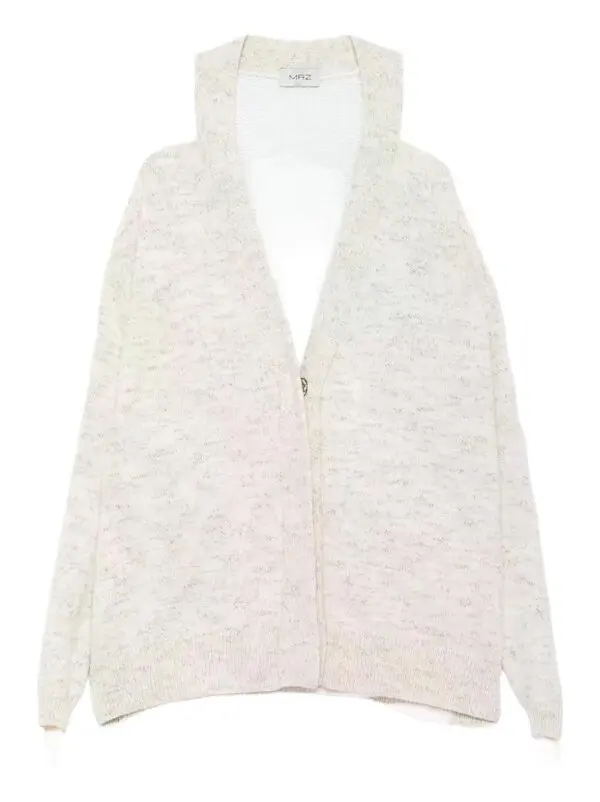 MRZ Two-tone Cardigan - Neutrals