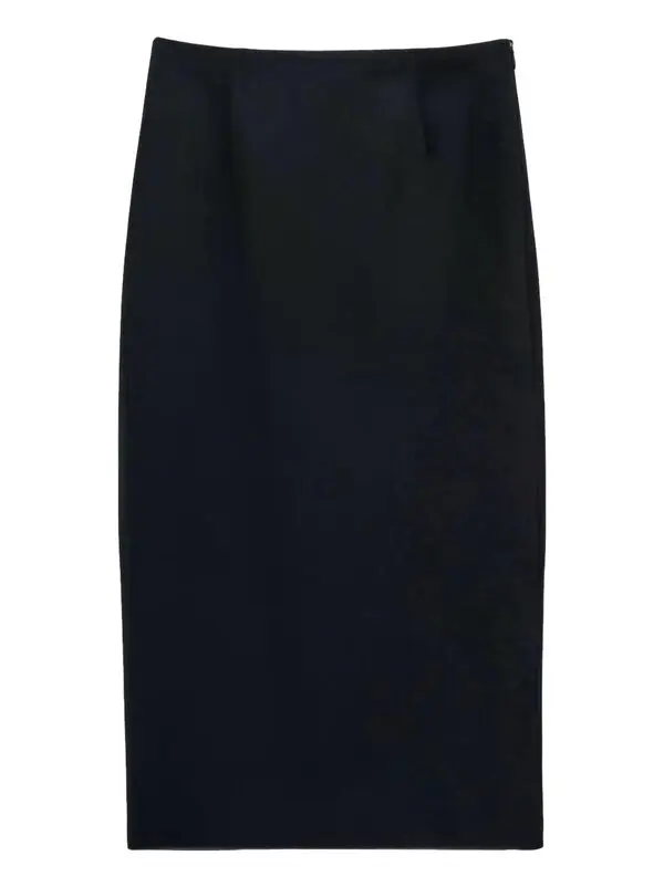 Dorothee Schumacher Centre-seam Pencil Skirt - Blue
