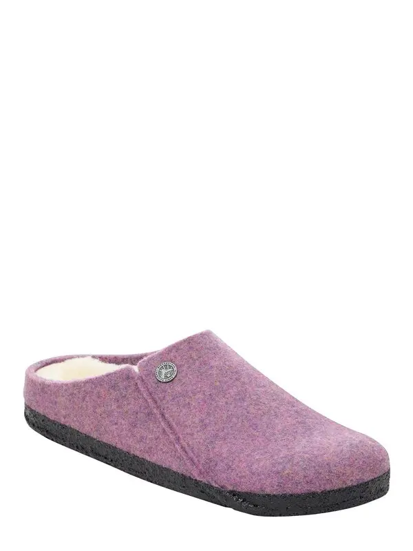 BIRKENSTOCK Zermatt Shearling Slippers - Mauve