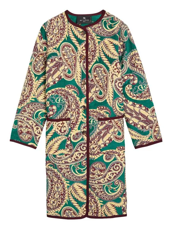 Etro Reversible Jacquard Jacket - Multi Print