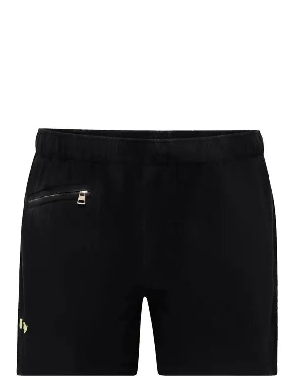 JW Anderson Anchor-embroidered Shorts - Black