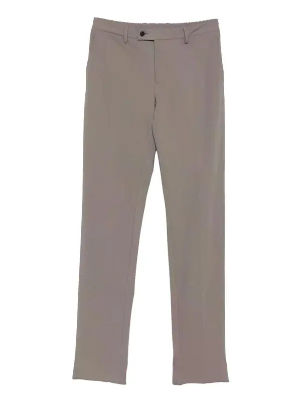 LARDINI Raw-edge Trousers - Grey