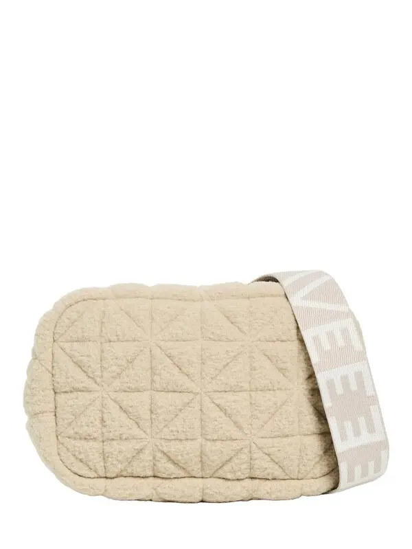 VEE COLLECTIVE Vee Belt Bag - Cream Sherpa