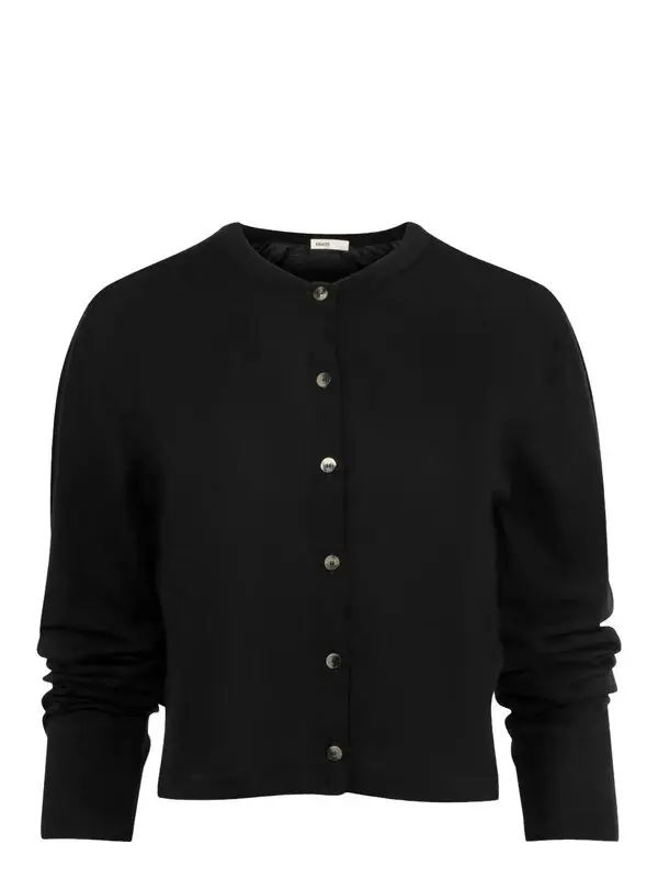Khaite Button-front Cardigan - Black