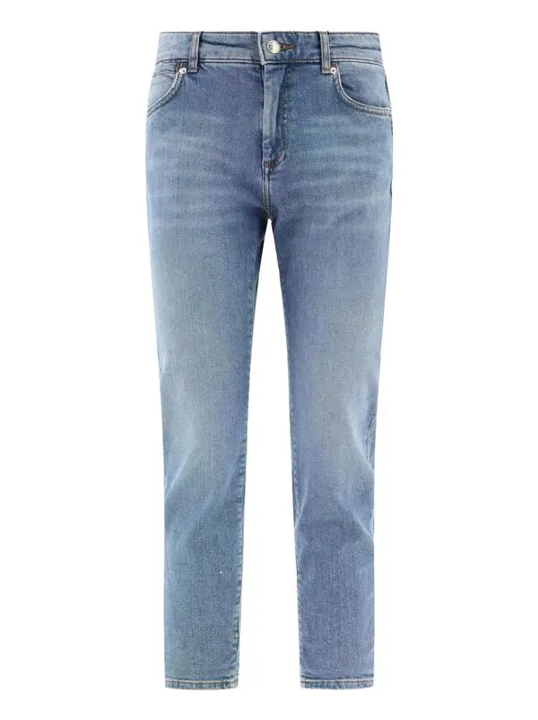Sportmax Cotton-blend Jeans - Blue