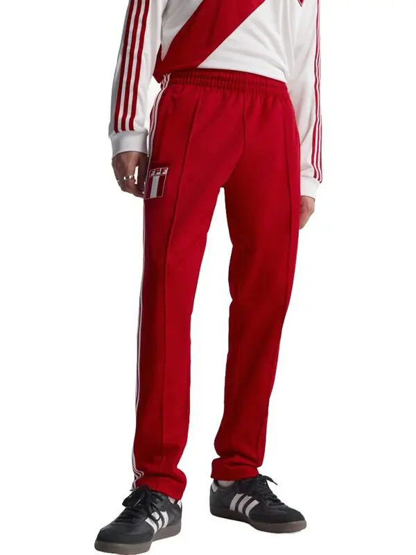 Adidas Peru Track Pants - Better Scarlet