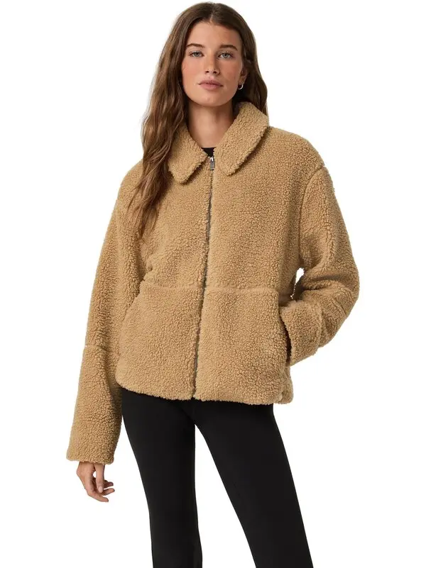 Vuori Lou Full Zip Jacket - Butterscotch