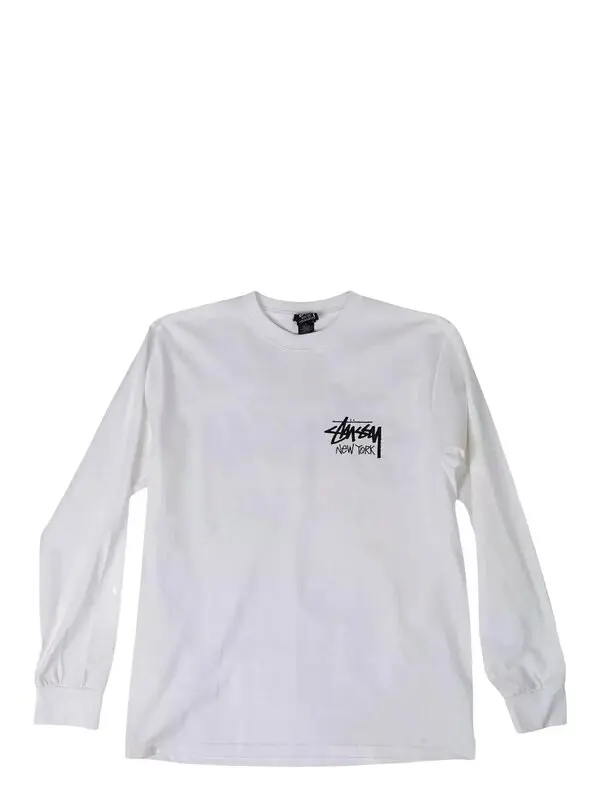 StÜssy New York Long-sleeve T-shirt - White