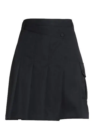Sandro Mini Wrap Skirt - Blue