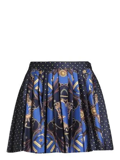 Sandro Pleated High-waisted Skort - Blue