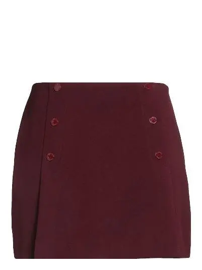 Sandro Mini Flared Skirt - Red