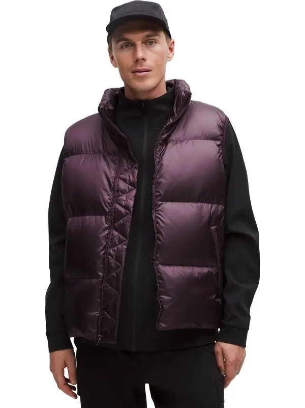 Lululemon Always Down Puffer Vest - Black Plum