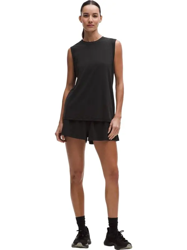 Lululemon Jersey Training Super-high-rise Lined Short 2 - Black