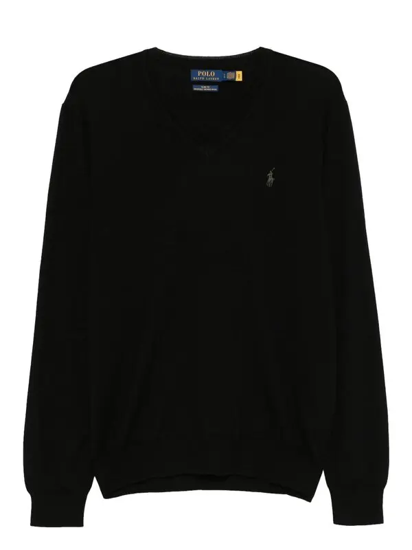 Polo Ralph Lauren Long Sleeve Pullover - Black