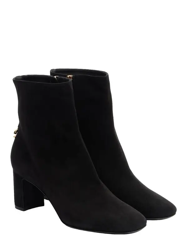 Dolce & Gabbana Suede Ankle Boots - Black