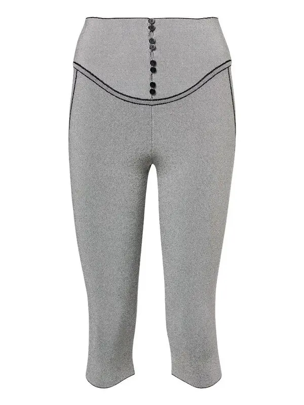 Jacquemus Evening Leggings - Grey