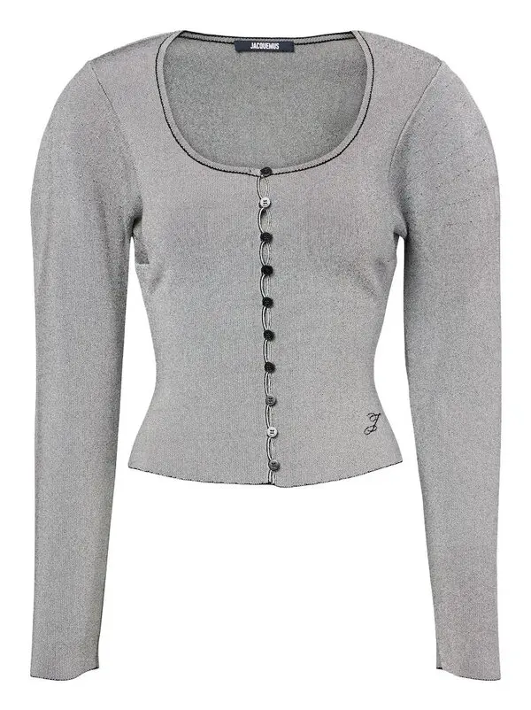 Jacquemus Evening Cardigan - Grey