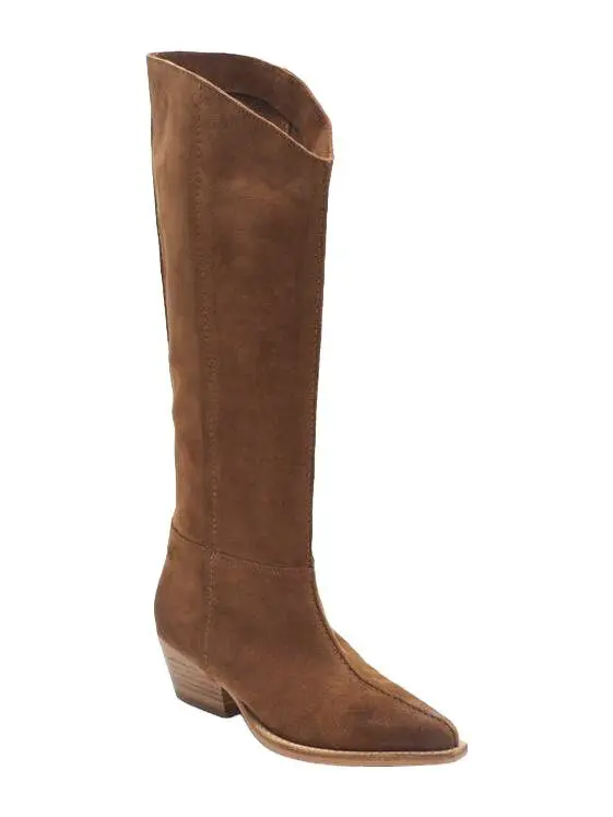 Free People Sway Low 2.0 Knee High Boots - Tan