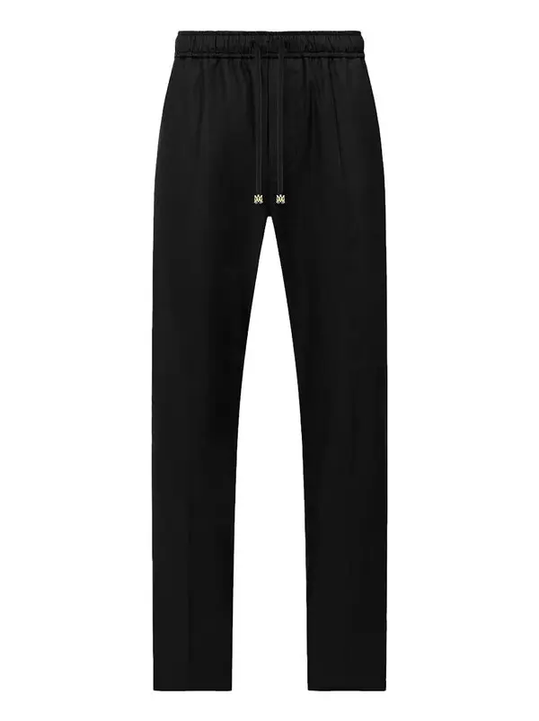 Amiri Straight Pleat Trousers - Black