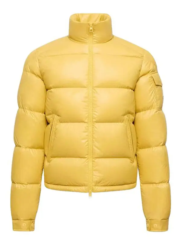 Moncler Levitha Short Down Jacket - Yellow