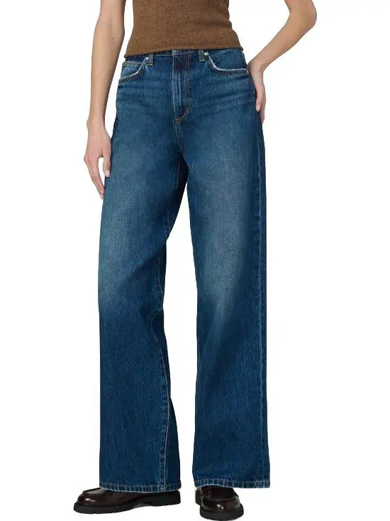 Joe's Jeans The Harlow High-waist Wide-leg Jeans - Transit