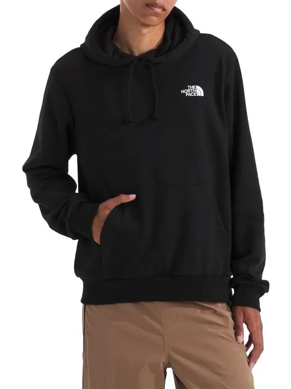 The North Face Half Dome Mountain Graphic Hoodie - Tnf Black