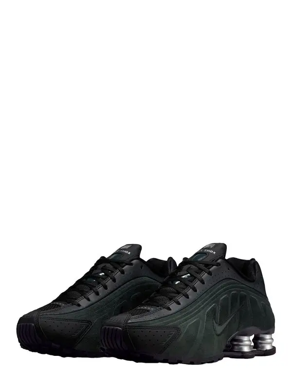 Nike Shox R4 Sneaker - Black/seaweed/silver