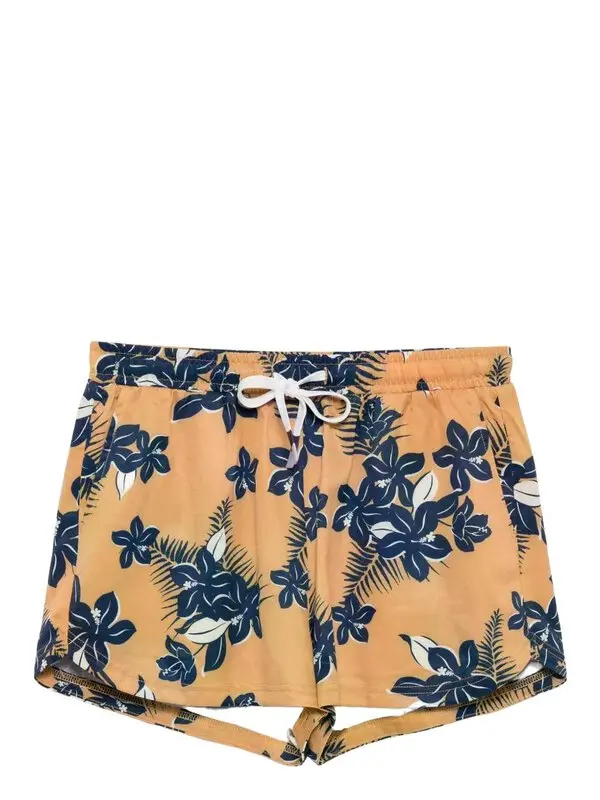 The Upside Aruba Billie Running Shorts - Yellow