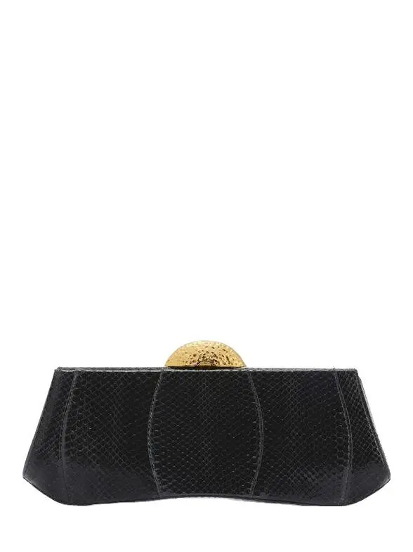 GIUSEPPE ZANOTTI Eve Clutch Bag - Black