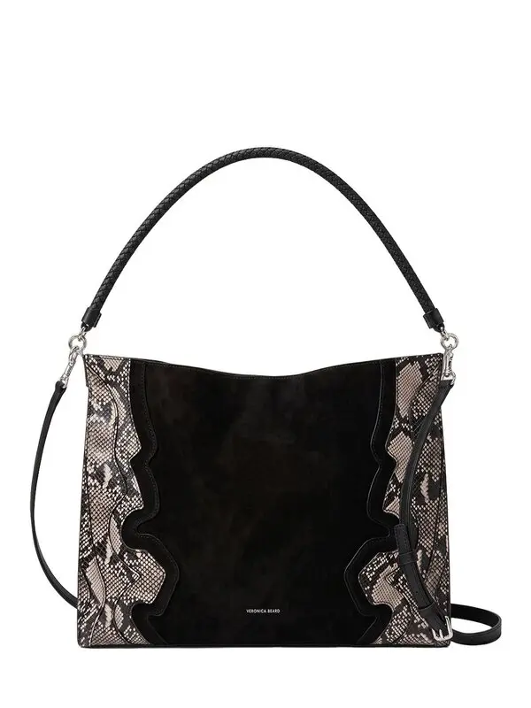 Veronica Beard Vida Shoulder Bag - Black Multi