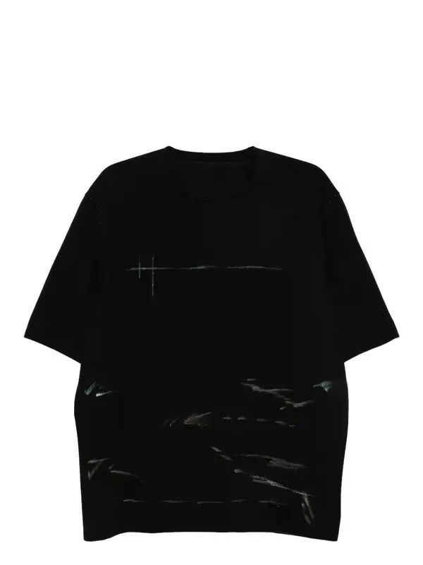 DEVOA Printed T-shirt - Black