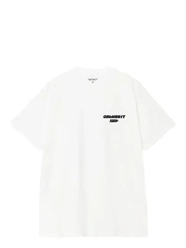 Carhartt Work In Progress Graphic-print Logo T-shirt - White
