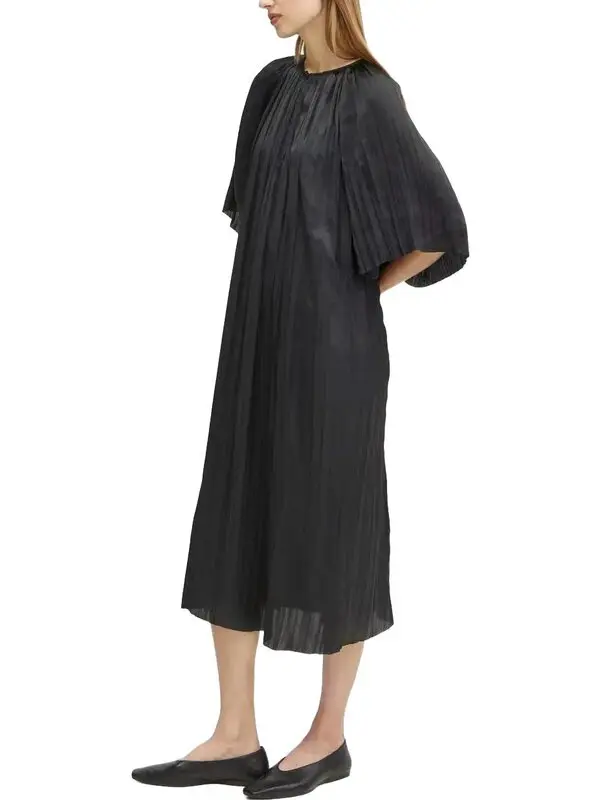Day Birger Et Mikkelsen Pleated Panel Midi Dress - Black