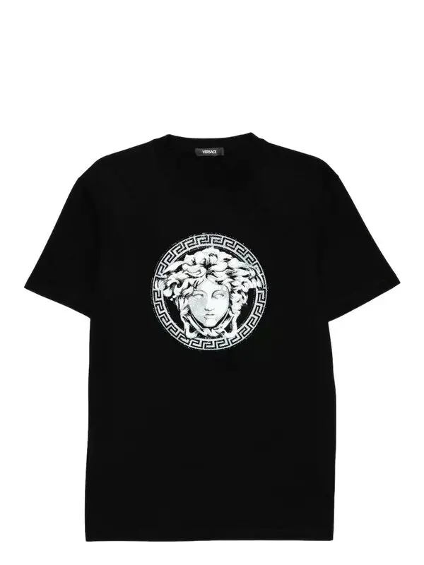 Versace Crystal Medusa T-shirt - Black