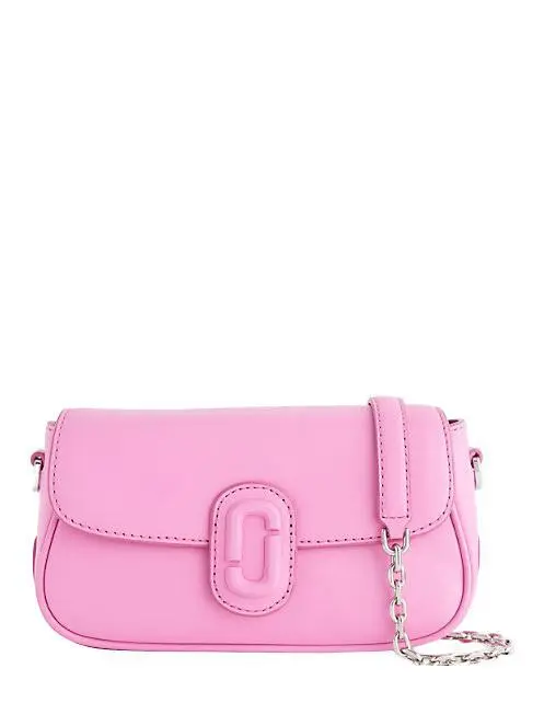Marc Jacobs The Clover Leather Shoulder Bag - Bow Pink