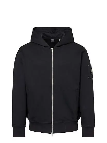 Moose Knuckles Hartsfield Relaxed-fit Hoodie - Black