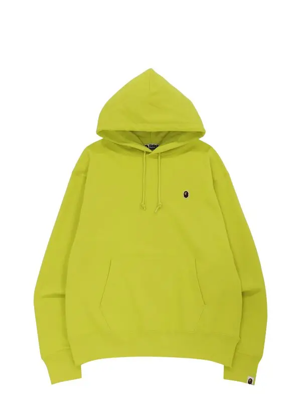 A BATHING APE Ape Head Relaxed Fit Pullover Hoodie - Green