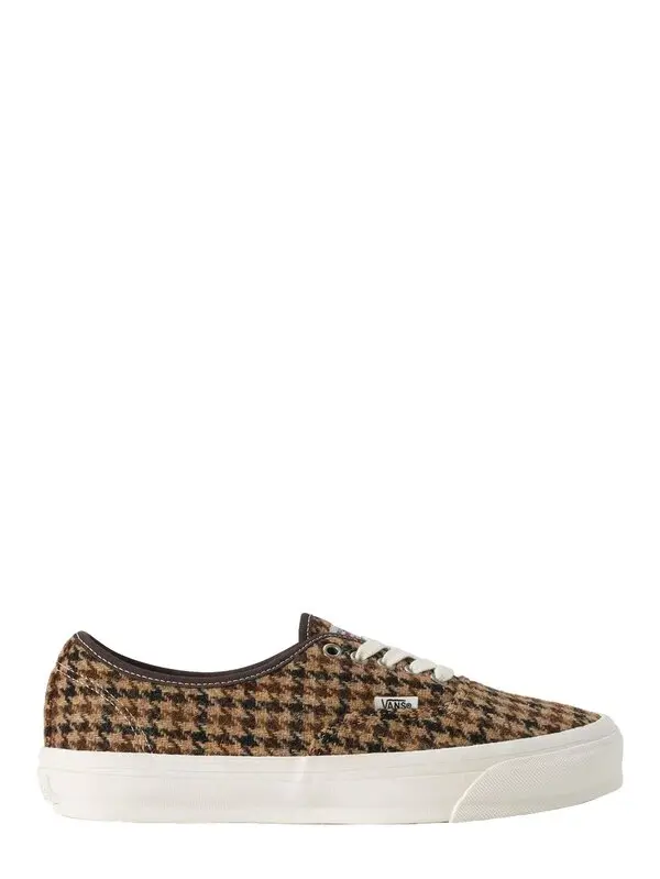VANS Premium Authentic Harris Tweed Sneakers - Brown