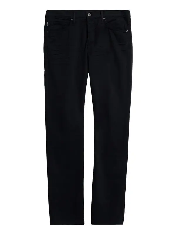 TOM FORD Stretch-twill Straight-fit Pants - Navy