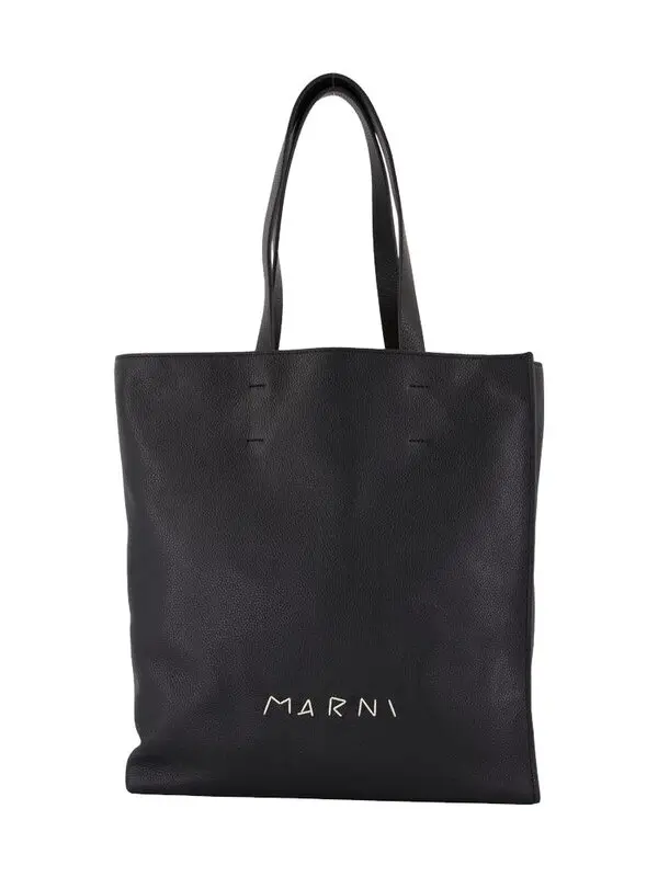 Marni Museo Soft Large Shopper Bag - Black