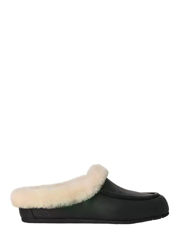 UGG Ansley Leather Mule - Black