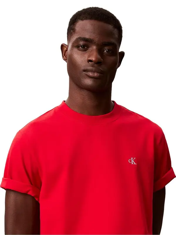 Calvin Klein Embroidered Monogram Relaxed T-shirt - Adrenaline Rush