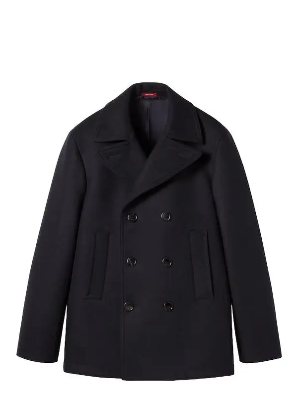 Gucci Batavia Wool Coat - Blue