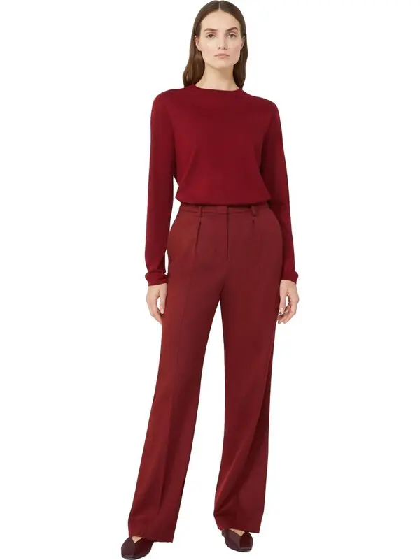 Max Mara Lightweight Cashmere Jumper - Raspberry