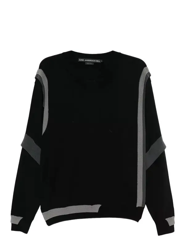 Andersson Bell Layered Jumper - Black